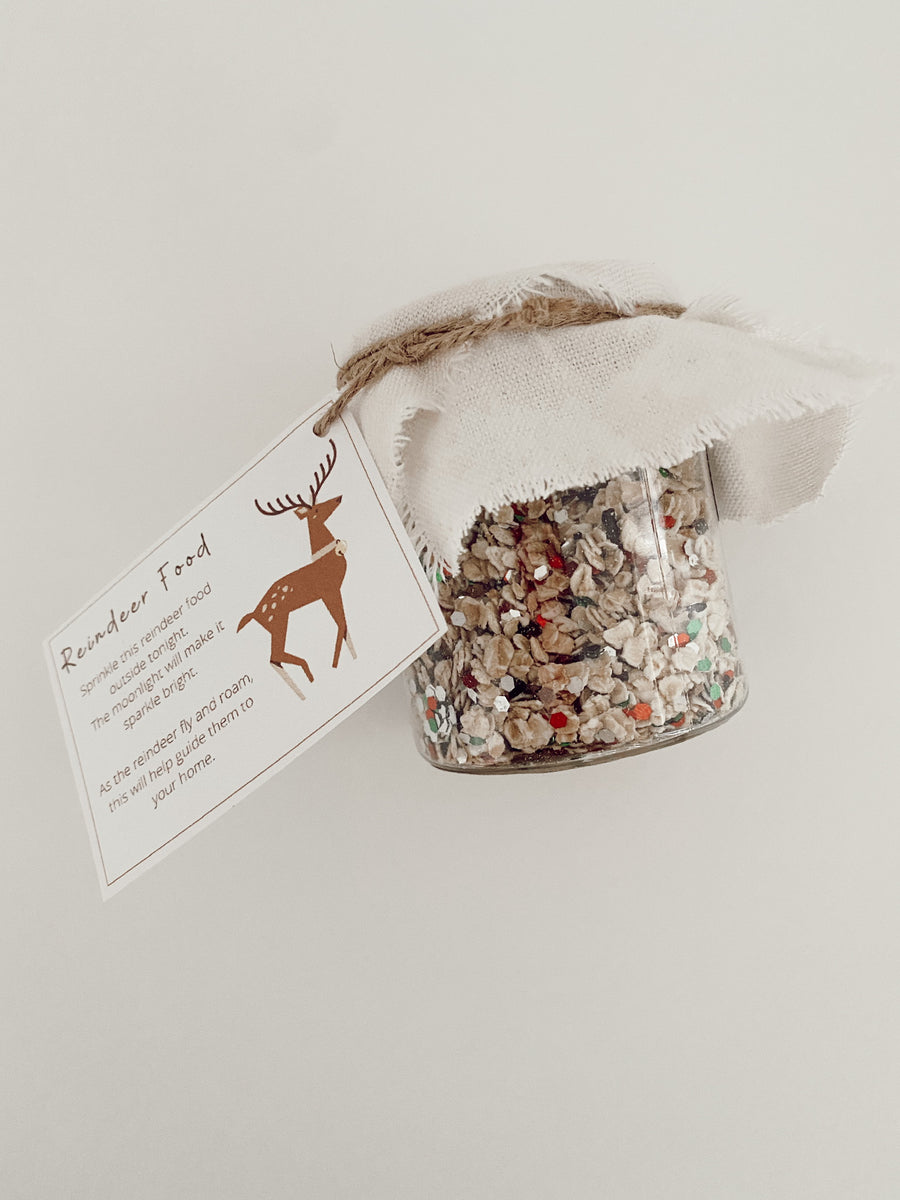 Reindeer food - A free printable craft activity – Lion + Lamb the Label